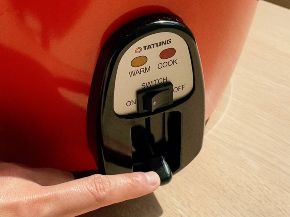 Tatung 6-Cup Stainless Steel Rice Cooker and Steamer, Green 大同電鍋 | Yun ...