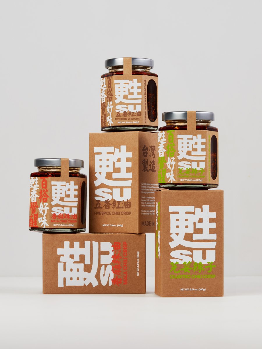 Su Chili Crisp Trio | Yun Hai Taiwanese Pantry